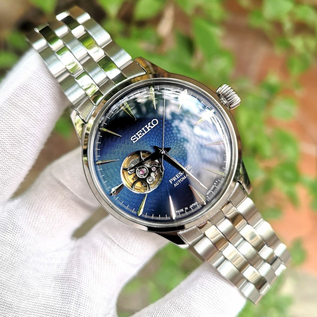 Đồng hồ Seiko Presage Cocktail Acapulco Blue SSA439J1