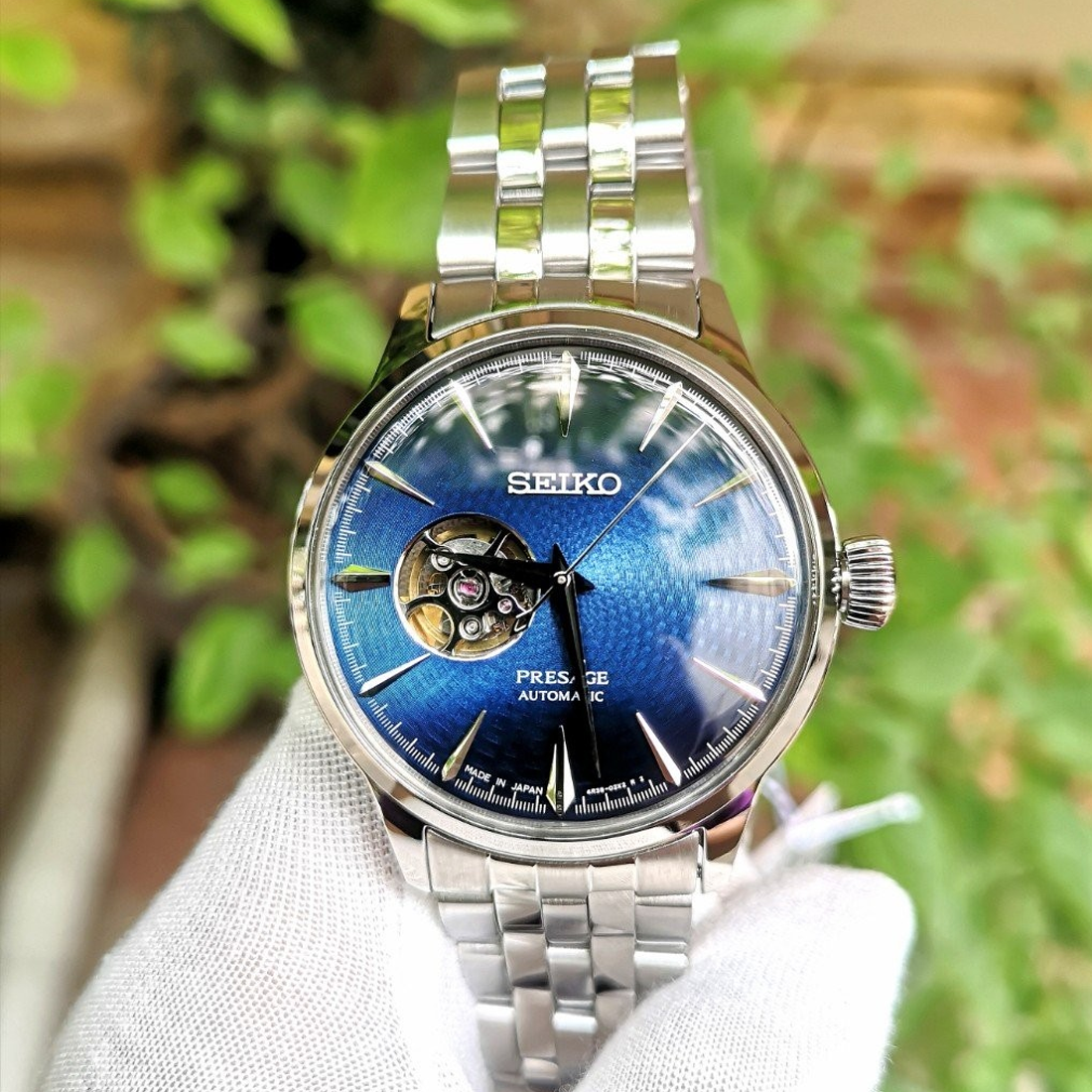Đồng hồ Seiko Presage Cocktail Acapulco Blue SSA439J1