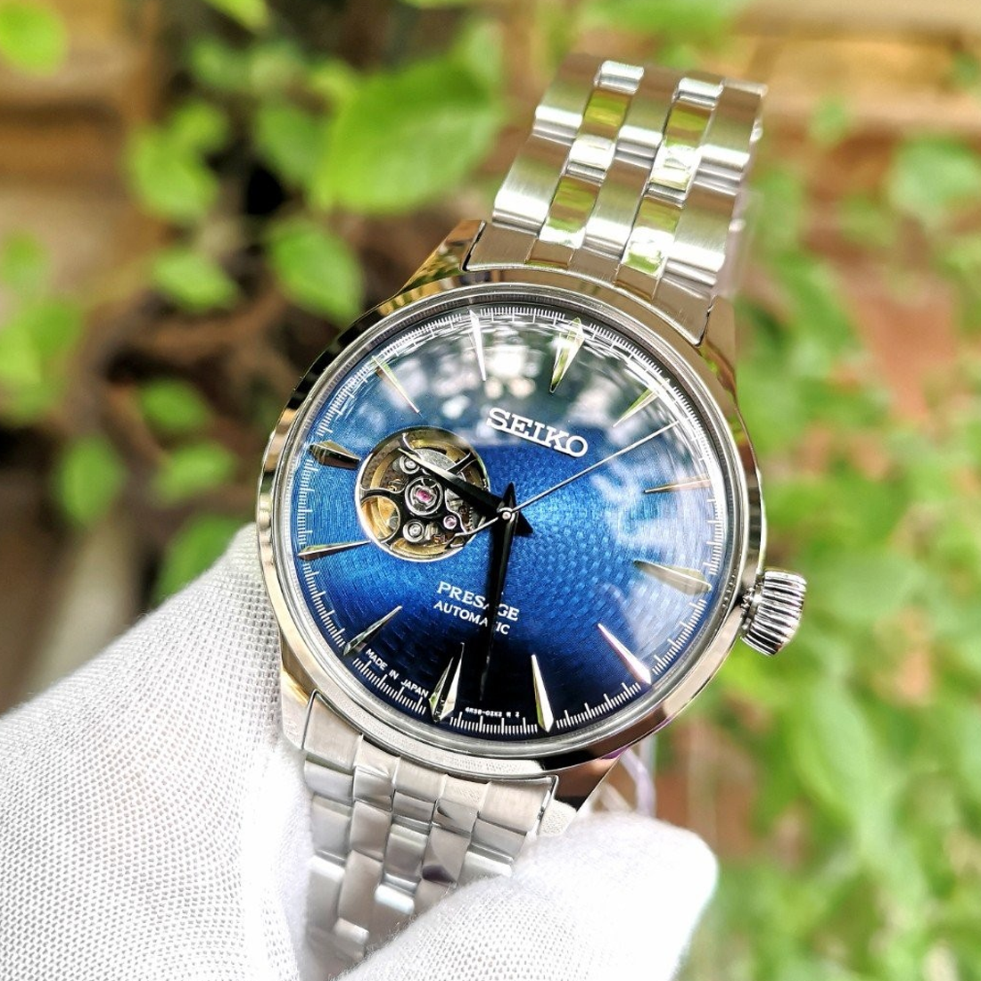 Đồng hồ Seiko Presage Cocktail Acapulco Blue SSA439J1