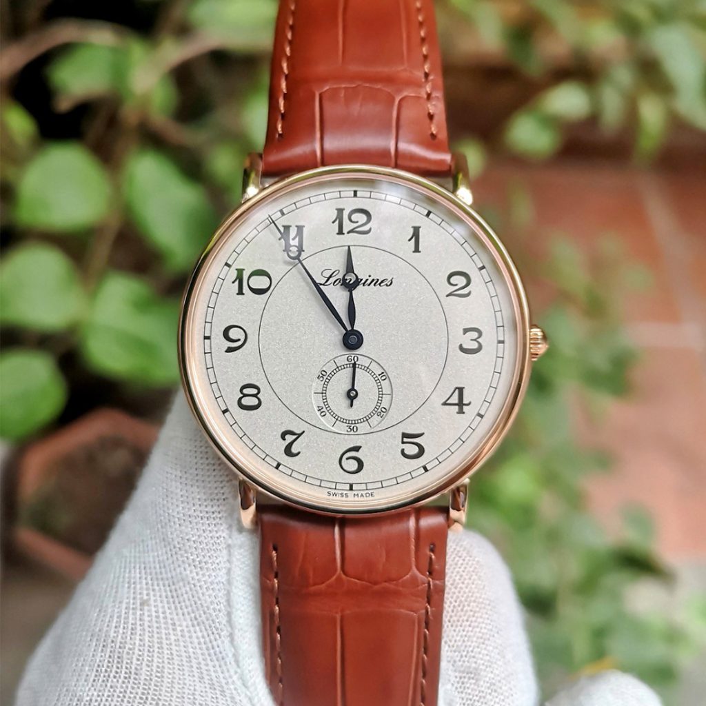 Đồng hồ Longines 18K Presence Heritage L4.785.8.73.2