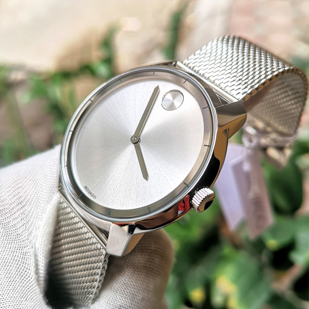 Đồng hồ Movado 3600260 Bold Silver Dial Mesh