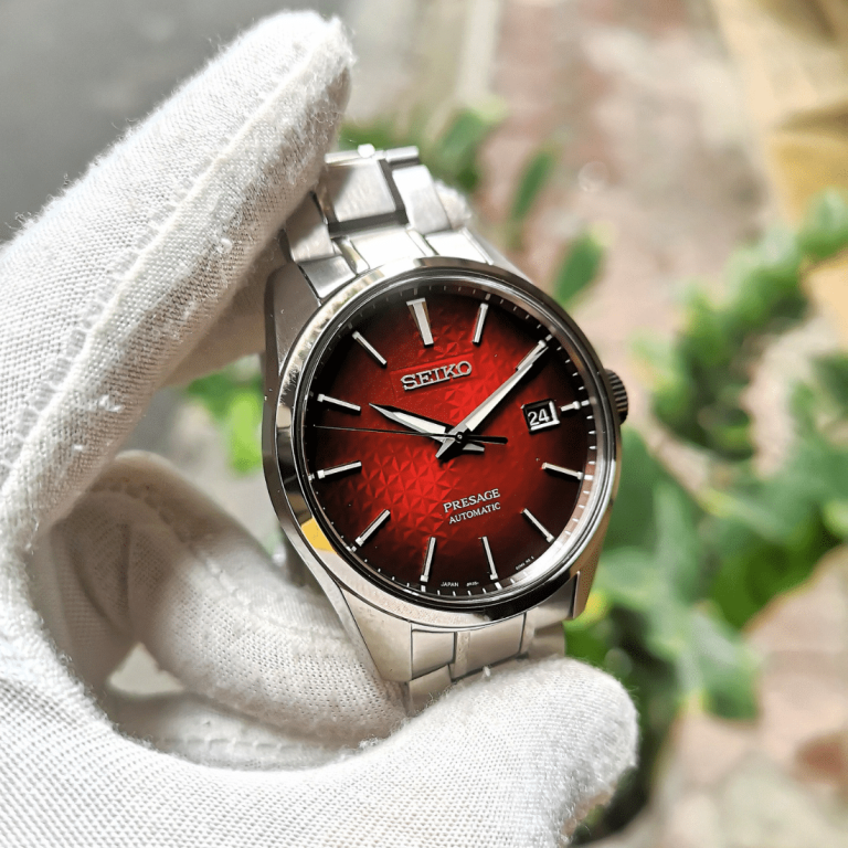Đồng hồ Seiko Presage Sharp-Edge Series SPB227 Crimson Red