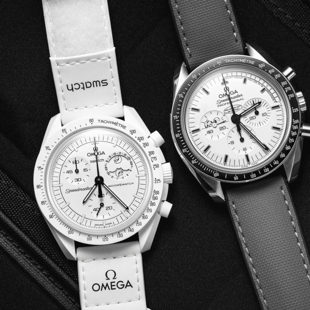 Đồng hồ Omega x Swatch Bioceramic Moonswatch Mission to Moonphase SO33W700